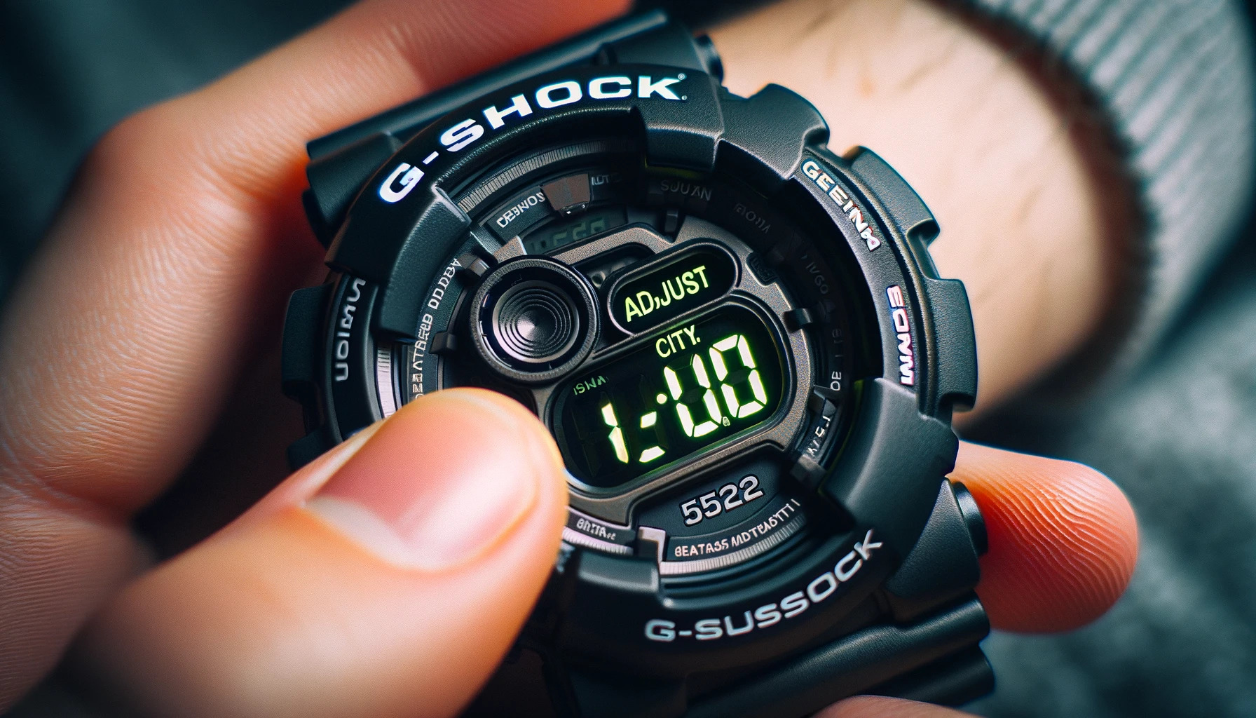 How to change the time on your G-Shock 5522 - Simple & Quick Guide